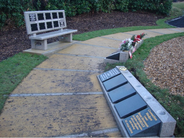 Our Second set of 5 Plinth Wedges have been placed in our Ashes ...